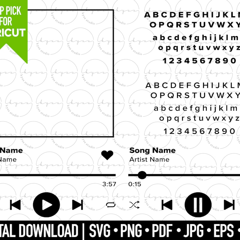 Spotify Svg - Etsy