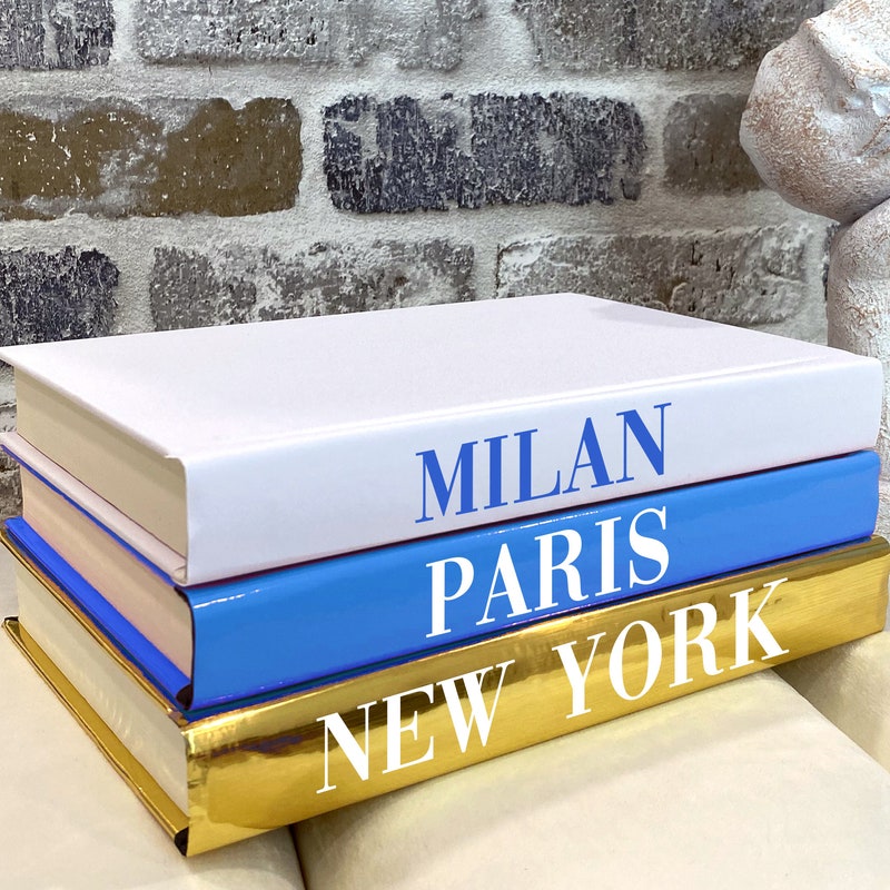 Luxury Decorative Books - Etsy