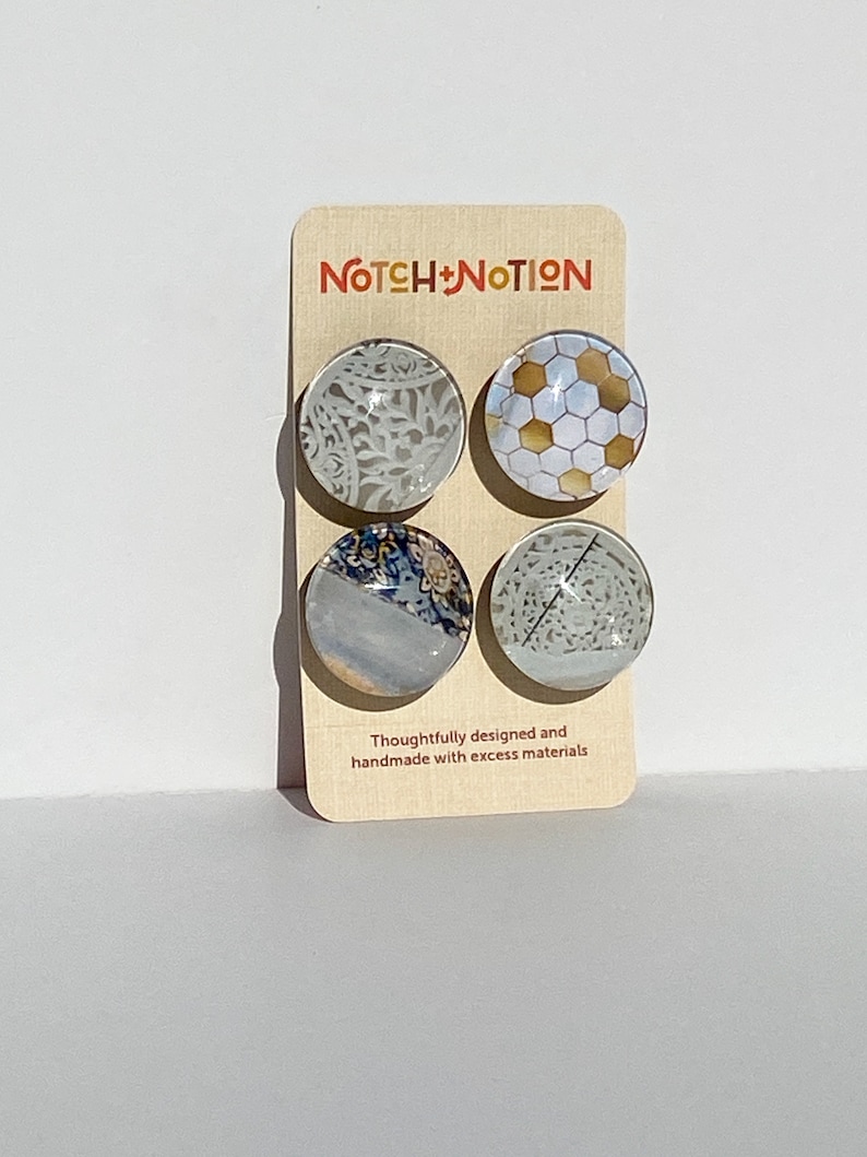 Upcycled Magazine Magnets Sets of 4 Handmade in PA - Etsy
