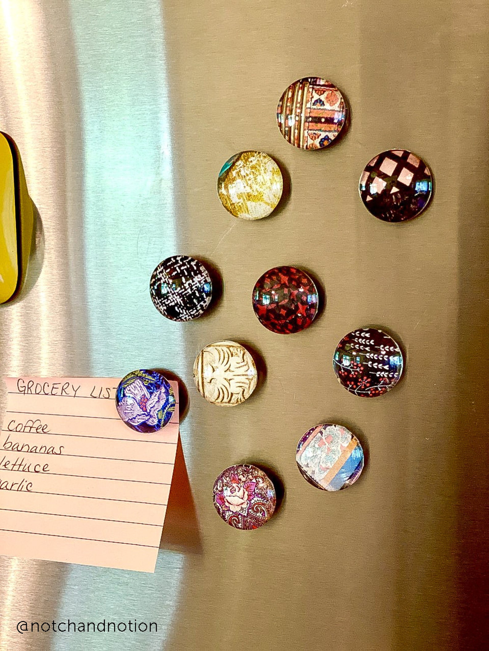 Upcycled Magazine Magnets Sets of 4 Handmade in PA - Etsy