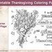 Printable Thanksgiving Bible Verse Coloring Pages, Happy Thanksgiving ...