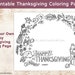 Printable Thanksgiving Bible Verse Coloring Pages, Happy Thanksgiving ...