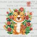 Printable Lunar New Year Card and Poster Year of the Tiger Digital Wall ...