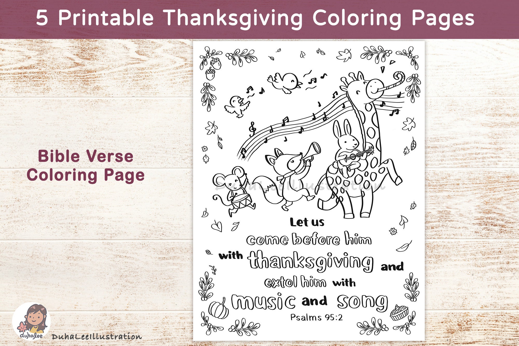 Printable Thanksgiving Bible Verse Coloring Pages, Happy Thanksgiving ...