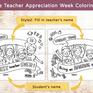Printable Teacher Appreciation Week Coloring Pages, Teacher ...