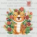 Printable Lunar New Year Card and Poster Year of the Tiger Digital Wall ...