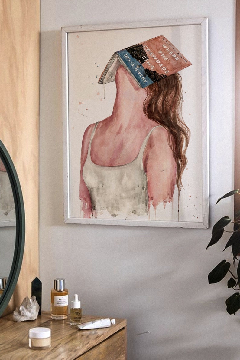 Where the Crawdads Sing by Delia Owens Art Print Where the Crawdads ...