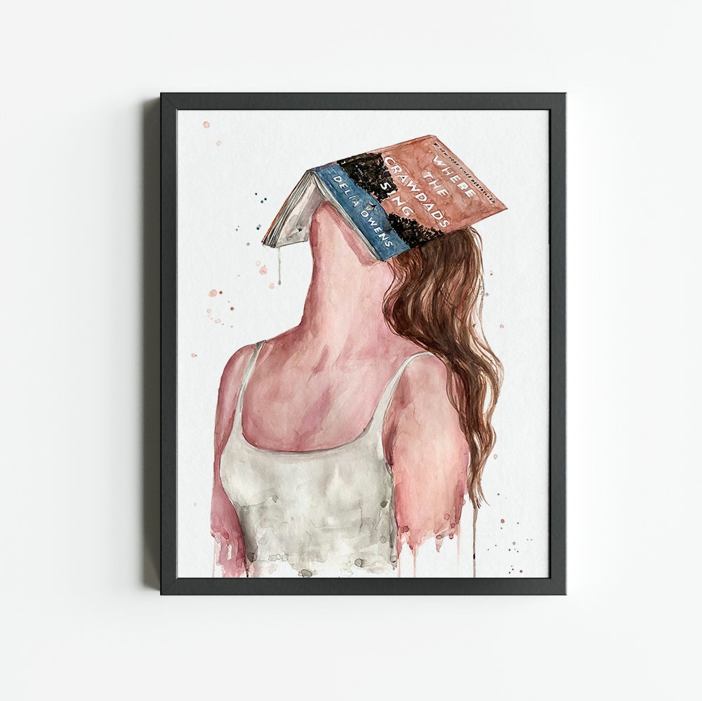 Where the Crawdads Sing by Delia Owens Art Print Where the Crawdads ...