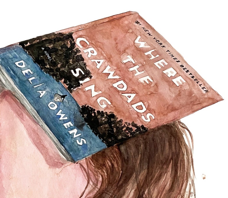 Where the Crawdads Sing by Delia Owens Art Print Where the Crawdads ...