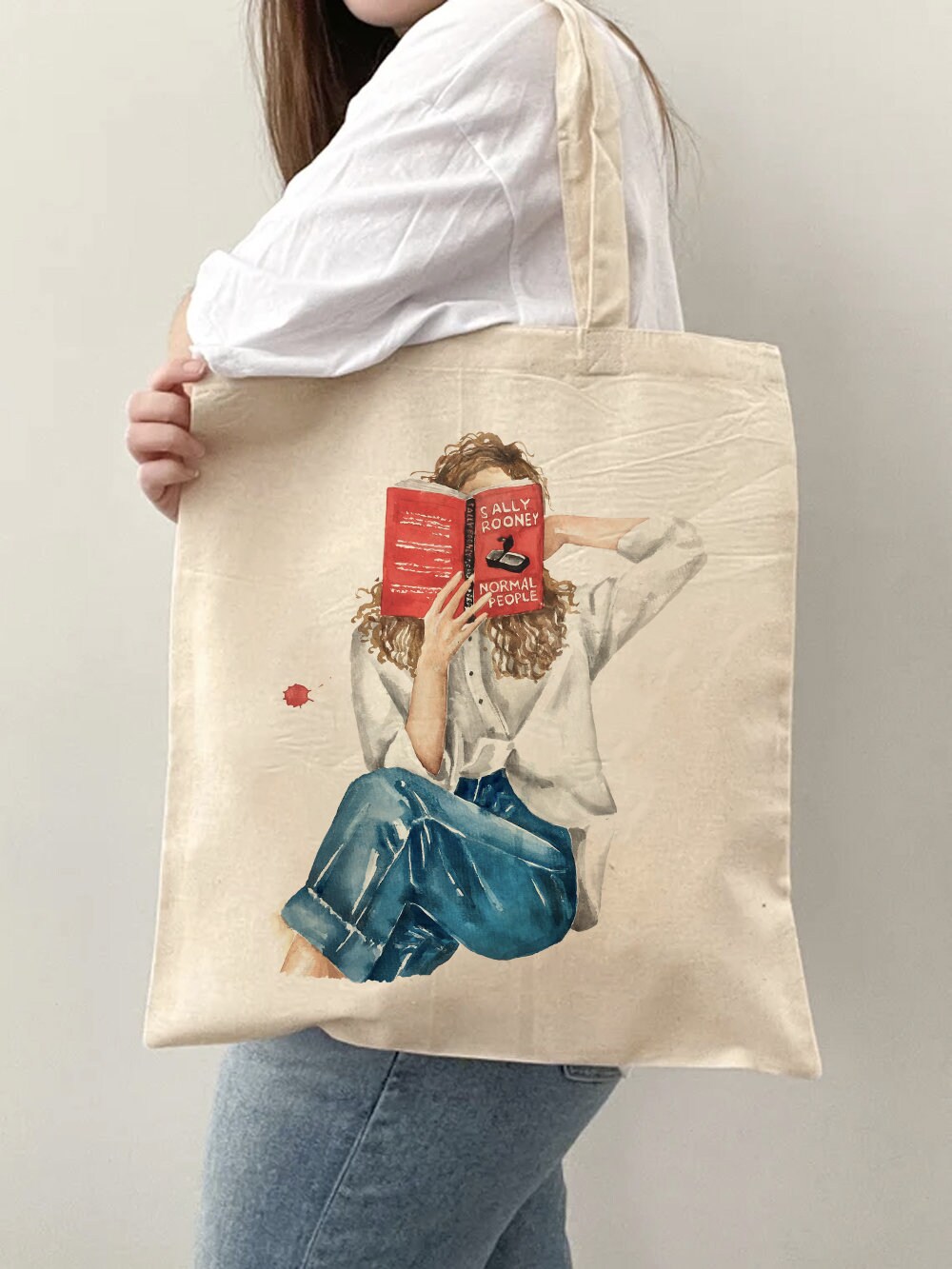 Sally Rooney Normal People Tote Bag Normal People Tote Bag for Books ...