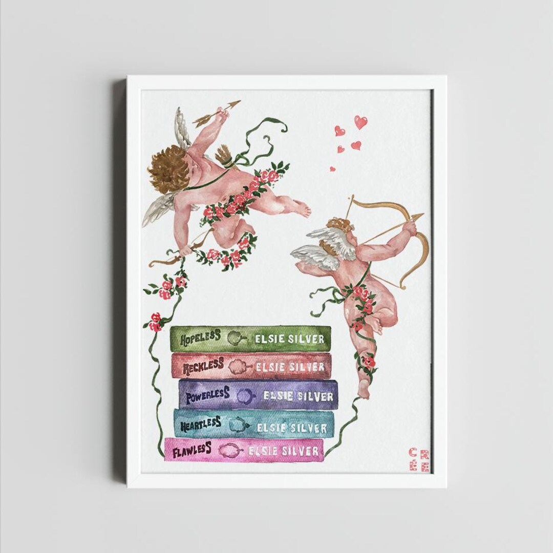 Chestnut Springs Books Collection Art Print | Elsie Silver Books Wall ...