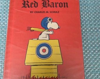 Snoopy the Red Baron | Etsy