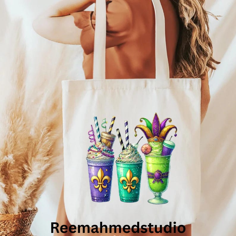 Mardi Gras Drink Clipart | Transparent Background | Easy Crafting & DIY ...