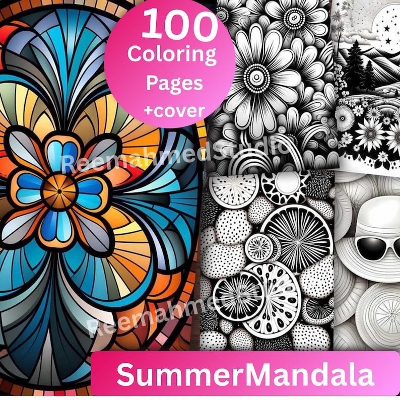 Printable Summer Mandala Coloring Pages | Fun & Relaxing Art for All ...