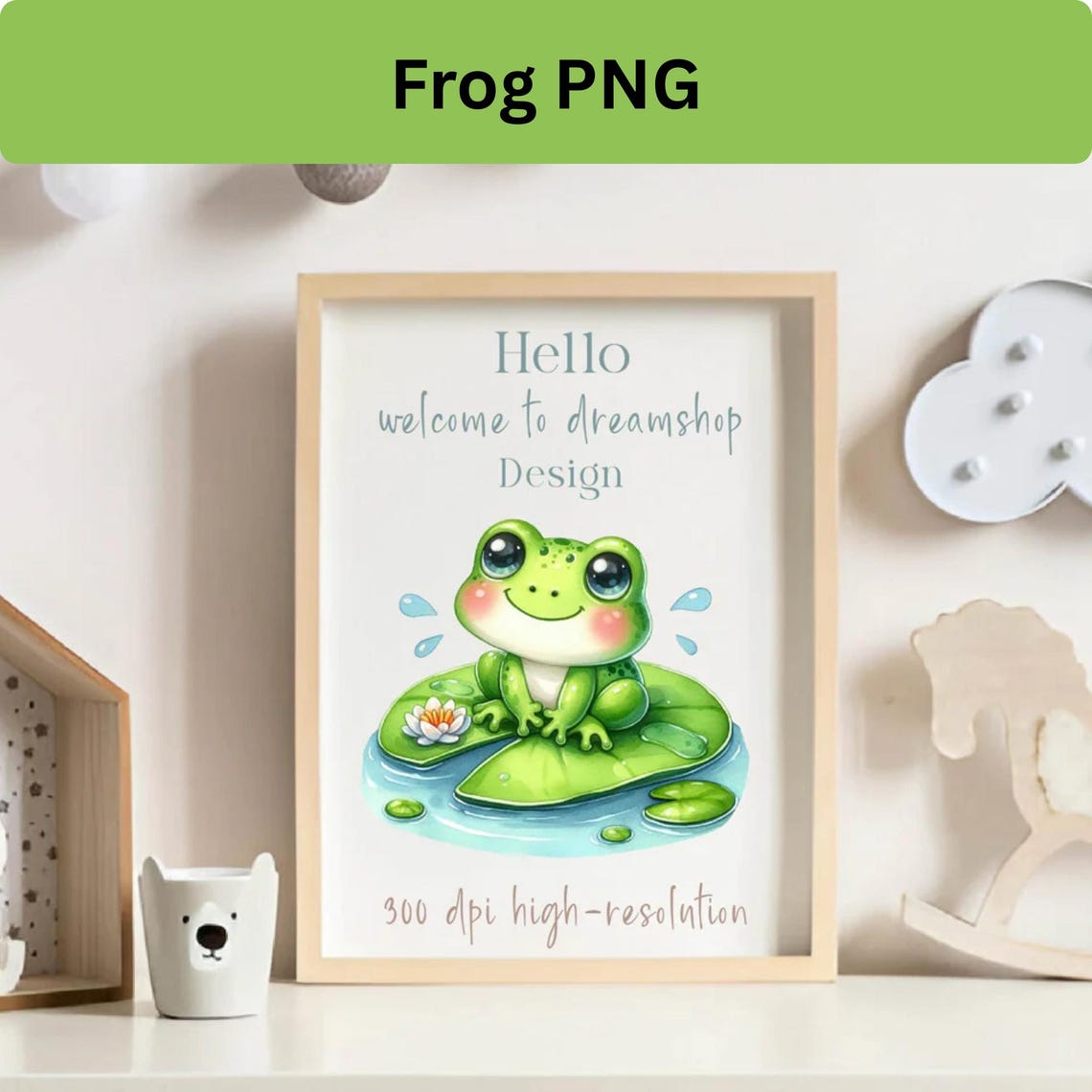 23 Frog Clipart Bundle – Cute Cartoon Frogs, Happy Frog Bundle ...