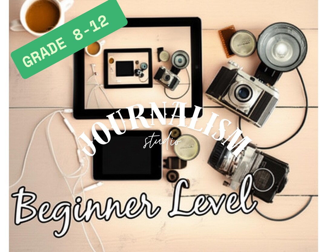 Yearbook Journalism Photography Complete Teaching Unit Beginners Lesson ...