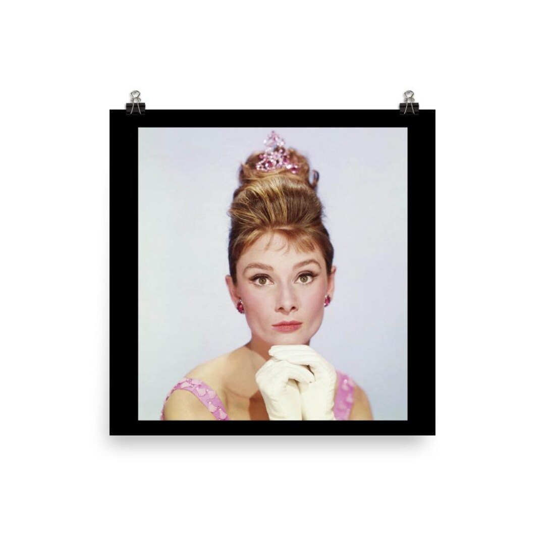 Photo Poster Classic Audrey Hepburn - Premium Photo Paper - Multiple ...