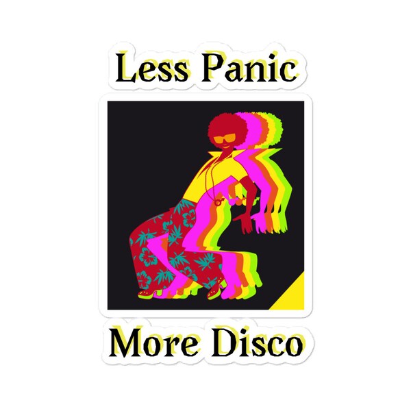 Panic Disco Decal - Etsy