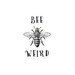 Bee Weird Vinyl Sticker, 3 Sizes, Laptop, Cute Bee With Jester Hat ...