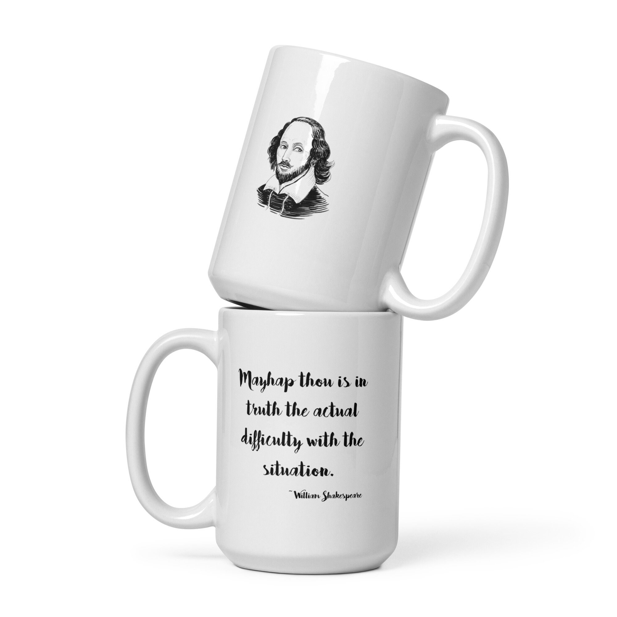 Mayhap Thou is in Truth the Actual Difficulty With the Situation Glossy ...