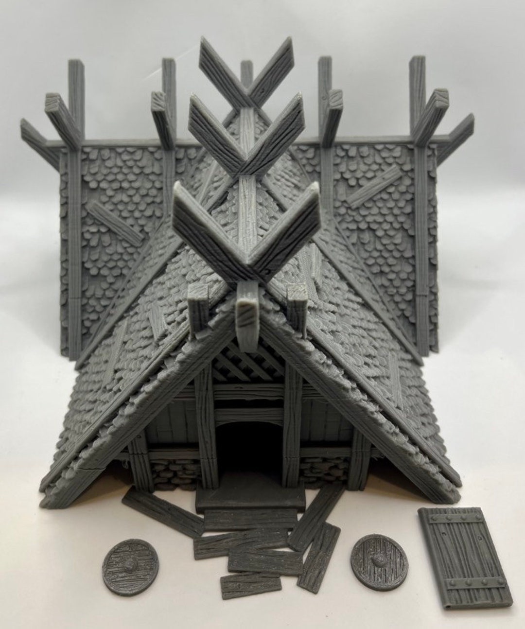 Odingard House 5 Rohan/norse Themed 28 Mm Scale Building by - Etsy