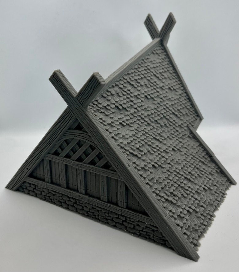 Odingard House 3 Rohan/norse Themed 28 Mm Scale Building by - Etsy