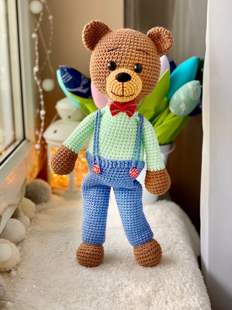 Crochet Bear PATTERN PDF in English Crochet Pattern - Etsy