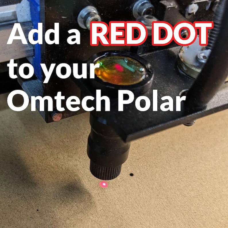 Omtech Polar Red Dot Laser Beam Combiner. Works With Gweike Cloud, Polar+ - Etsy