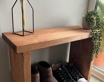 Console Table Shoe Storage - Etsy UK