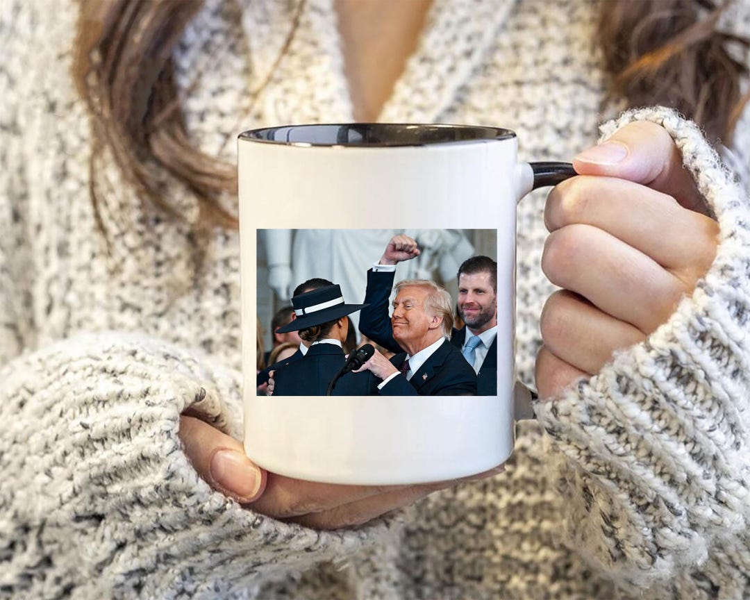 Donald Trump Inauguration Day 2025 Coffee Mug, President Trump Mug Shot ...