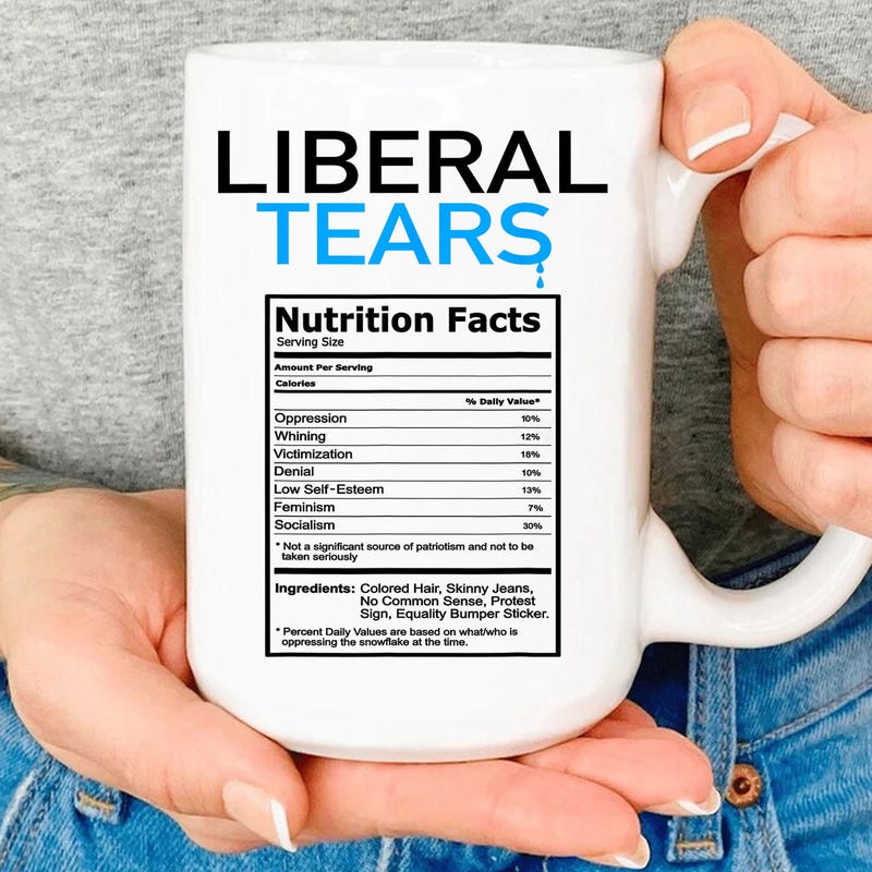 Leftist Tears Tumbler - Etsy