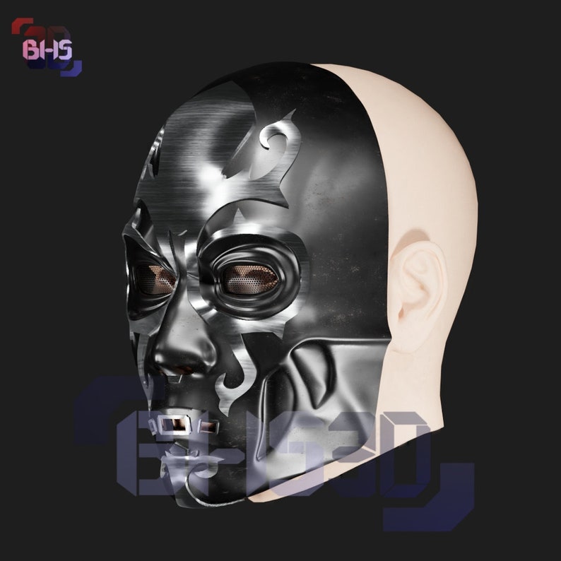 Death Eaters Mask Lucius Malfoy 3D - Etsy