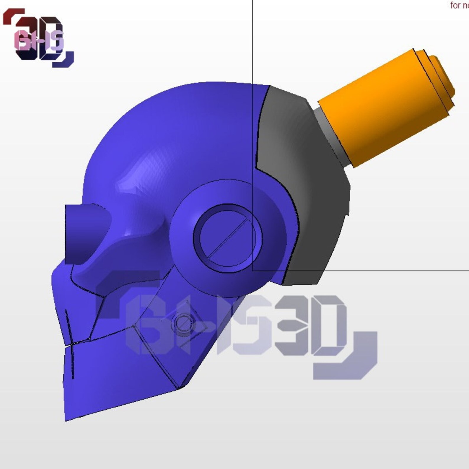 Robot Invincible Helmet 3D Digital Download - Etsy