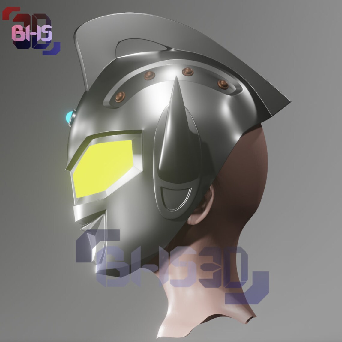 Ultraman Taro Mask Little Version 3D Digital Download - Etsy