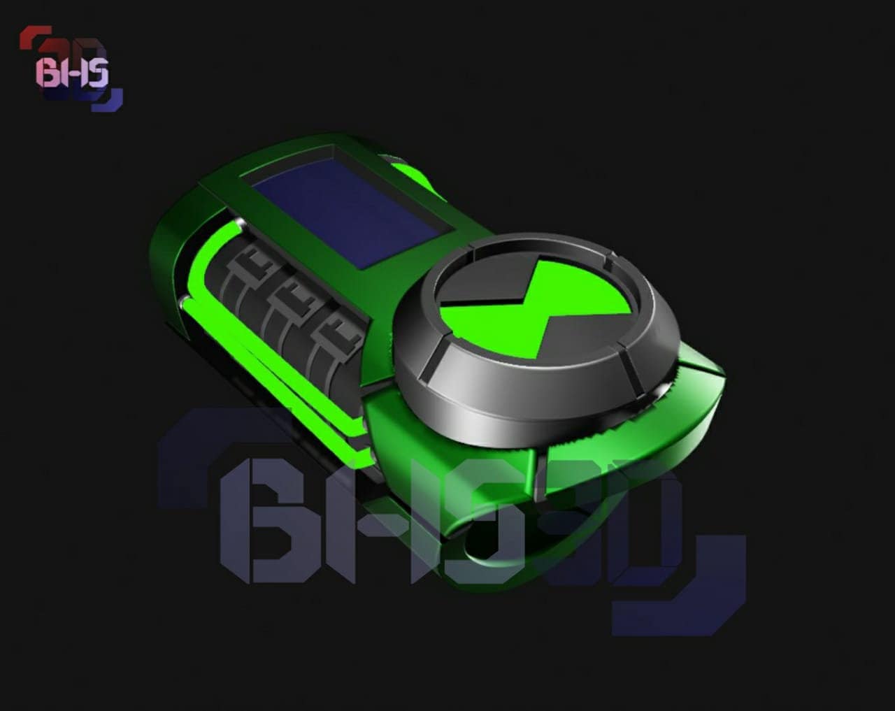 Ultimatrix Ben 10 3D File Digital Download - Etsy