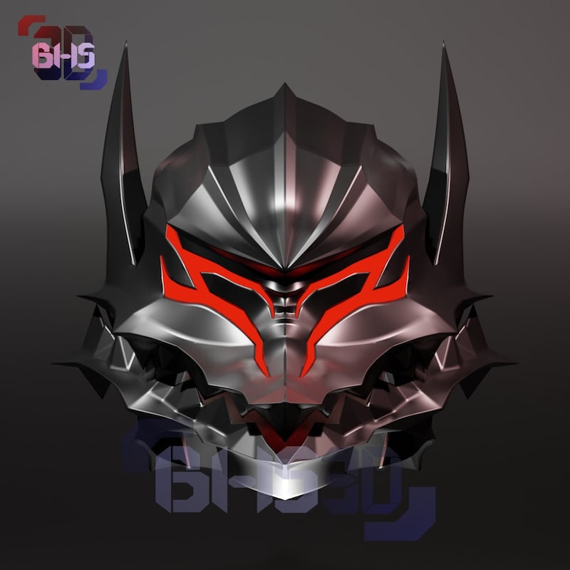 Berserk Helmet 3d Helmet - Etsy