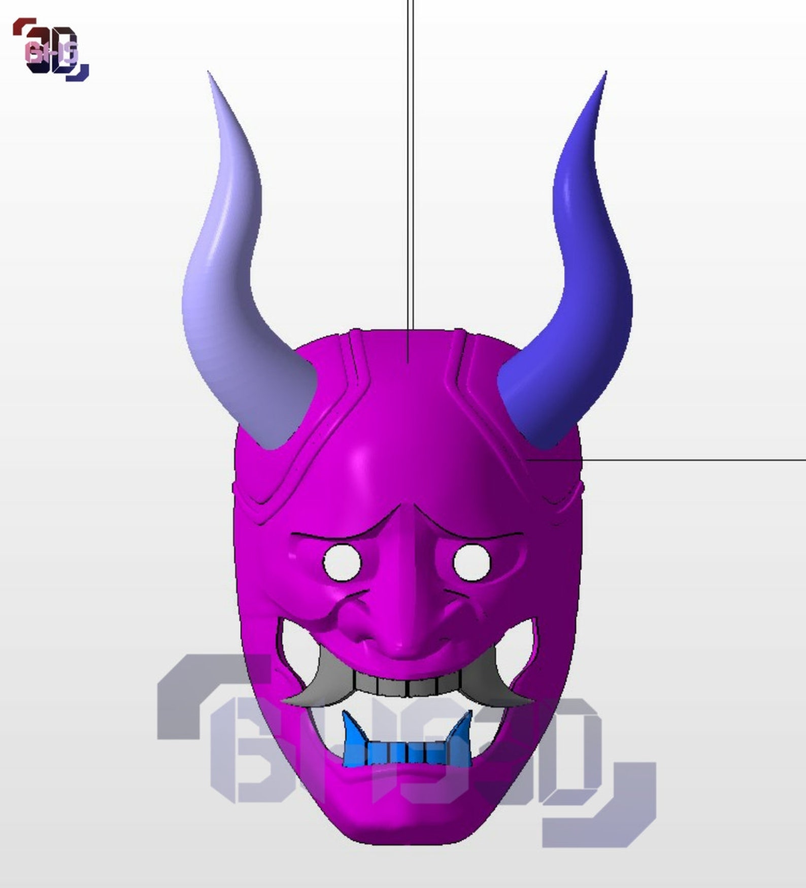 Yamato One Piece Mask and Weapon - Etsy