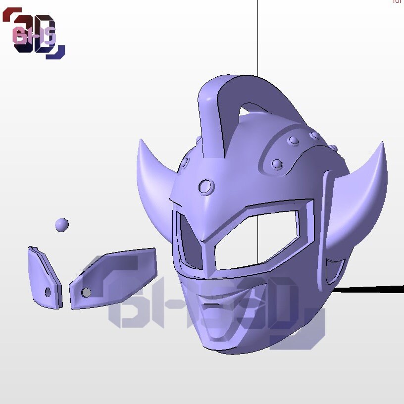 Ultraman Taro Mask Little Version 3D Digital Download - Etsy