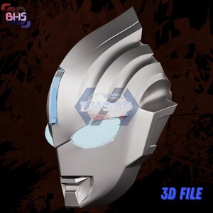 Ultraman ORB Helmet 3D STL File Digital Download - Etsy