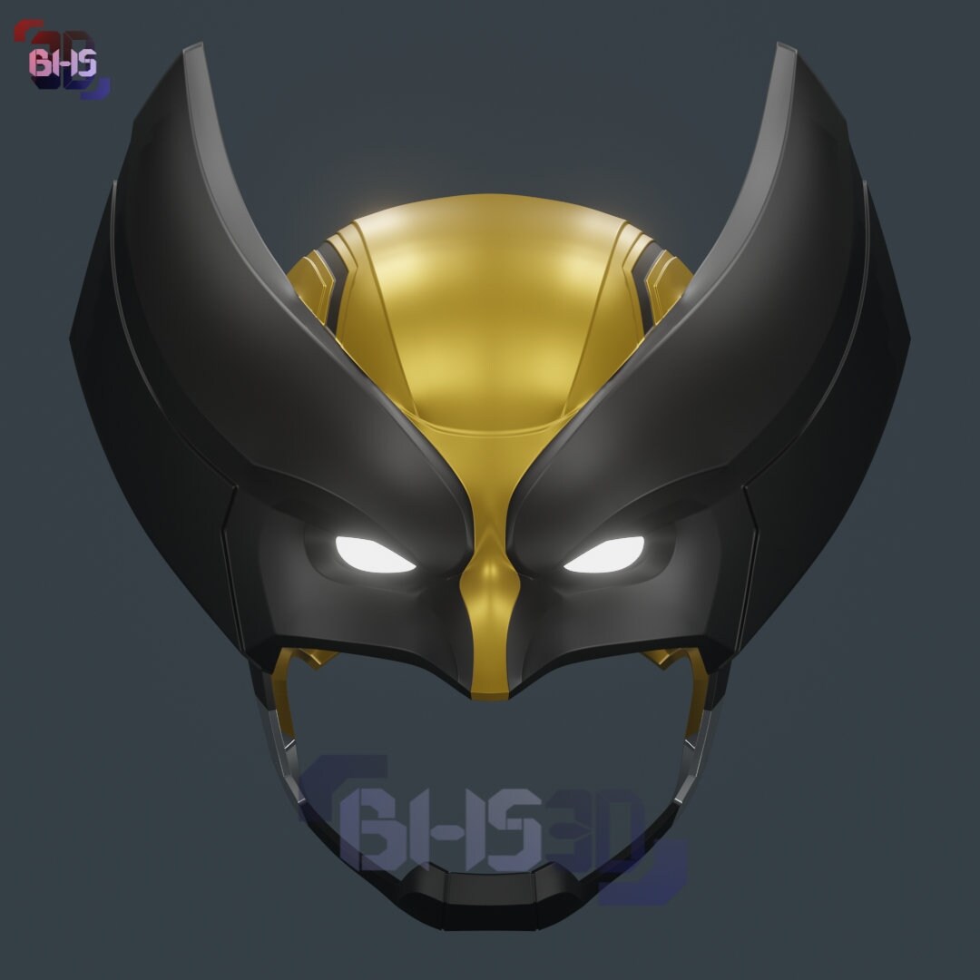 Wolverine SF Helmet 3D Digital Download - Etsy