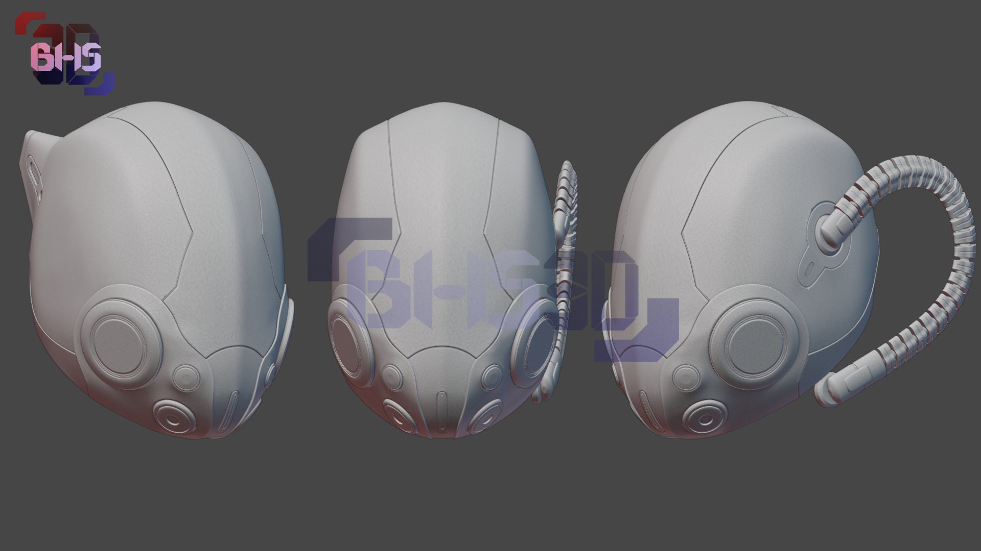 TRON Black Guard Helmet 3D Digital Download - Etsy