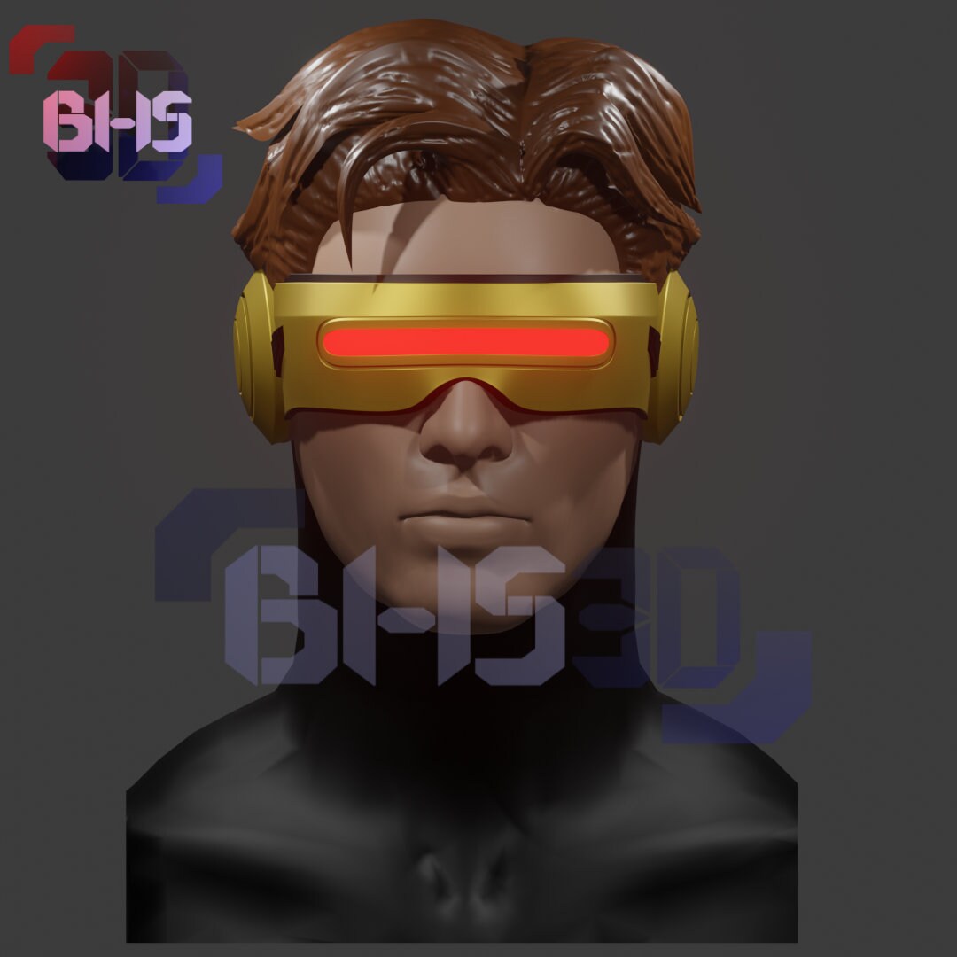 Cyclops X-men Glasses 3D Digital Download - Etsy