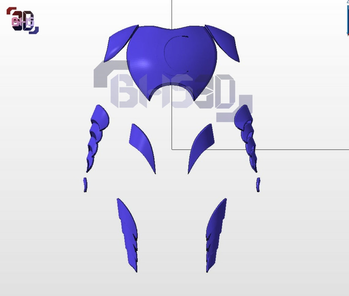 Moonknight Armor 3D - Etsy