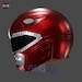 MMPR Red Ranger Helmet 3D Digital Download - Etsy