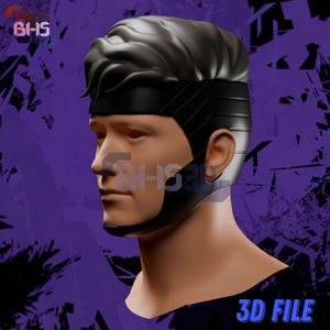 Gambit Cowl Deadpoolandwolverine 3D File STL Digital Download - Etsy
