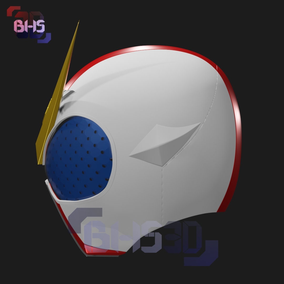 Zenkaiger Helmet 3D Digital Download - Etsy