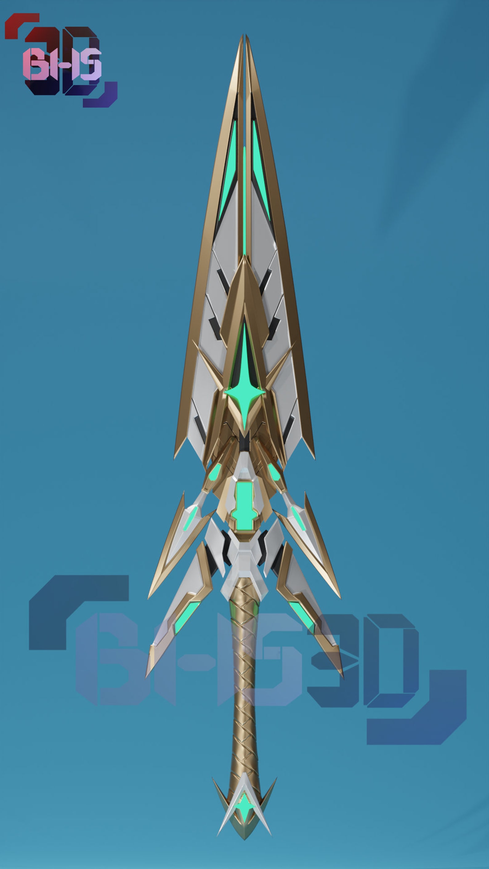 Mythra Sword 3D Print Digital Download - Etsy