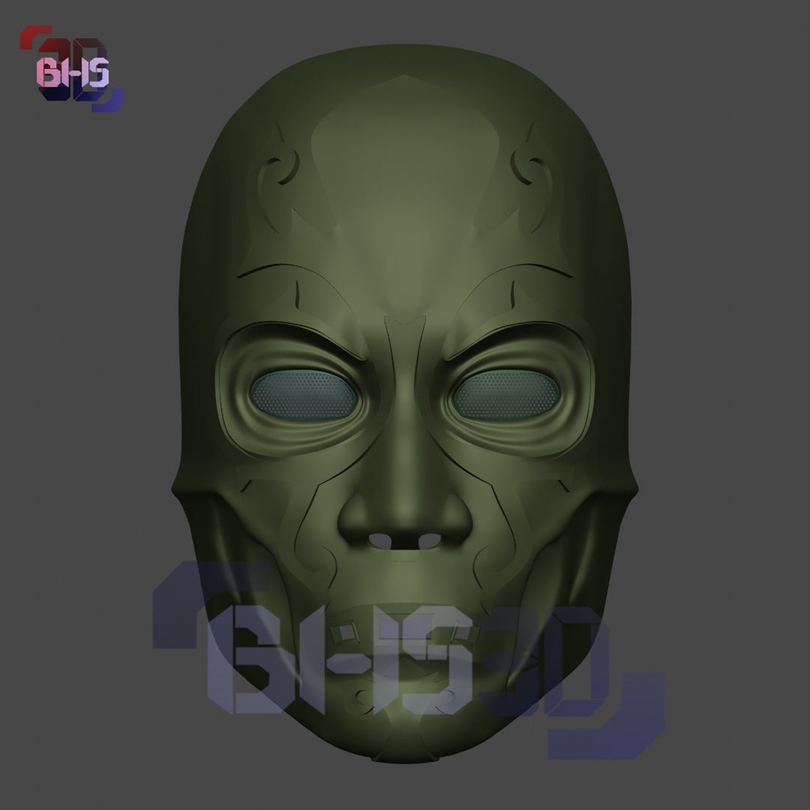 Death Eaters Mask Lucius Malfoy 3D - Etsy