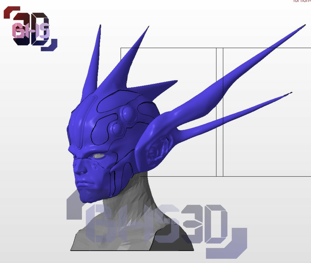 Guyver Helmet 3D Digital Download - Etsy