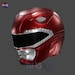 MMPR Red Ranger Helmet 3D Digital Download - Etsy